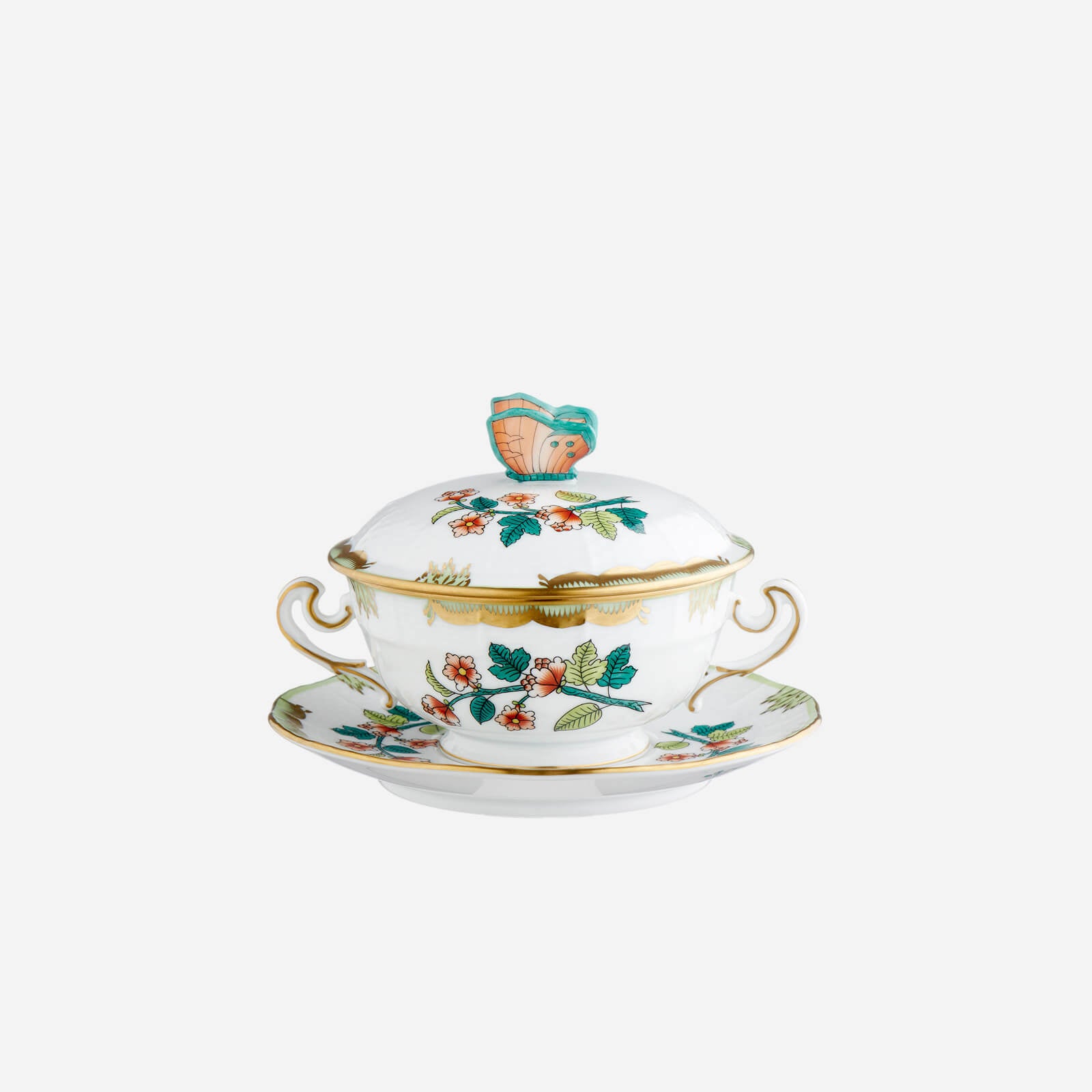 Bonadea | Herend | Livia Bouillon Cup & Saucer