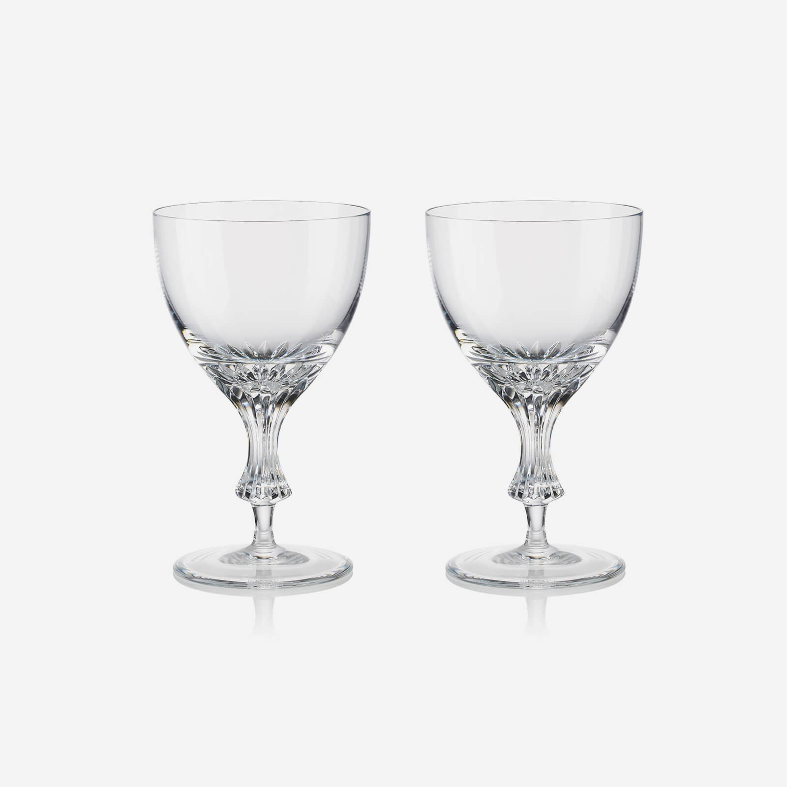 Rogaska Crystal Omega Stemmed Water Glass (Set of Two) – Bonadea